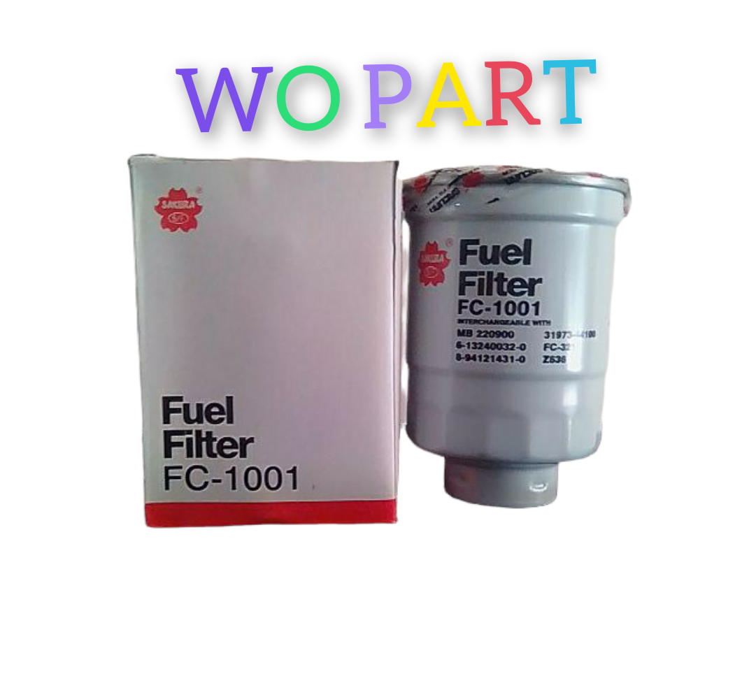 Filter solar fuel filter saringan Mitsubishi L300 DIESEL FC 1001 Sakura ...