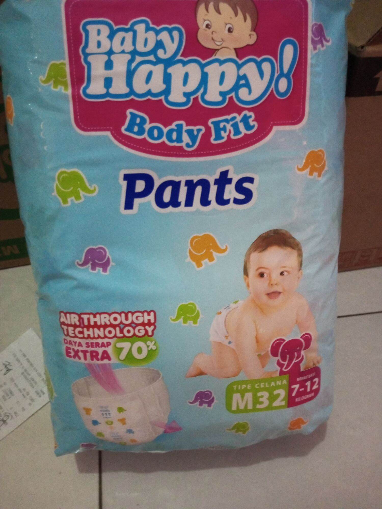 Pampers Baby Happy M32 | Lazada Indonesia
