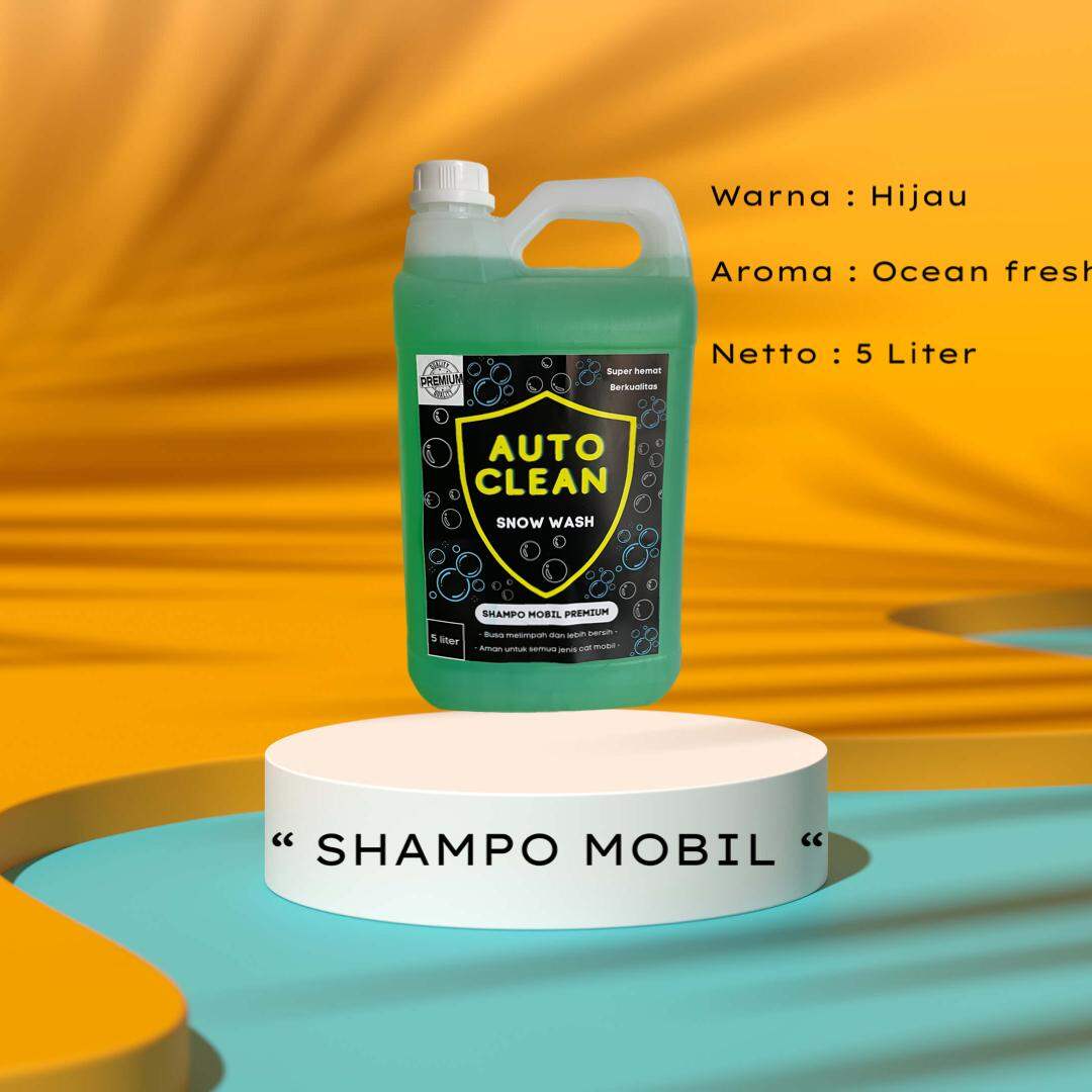 Shampo wax mobil premium 5 liter | Lazada Indonesia