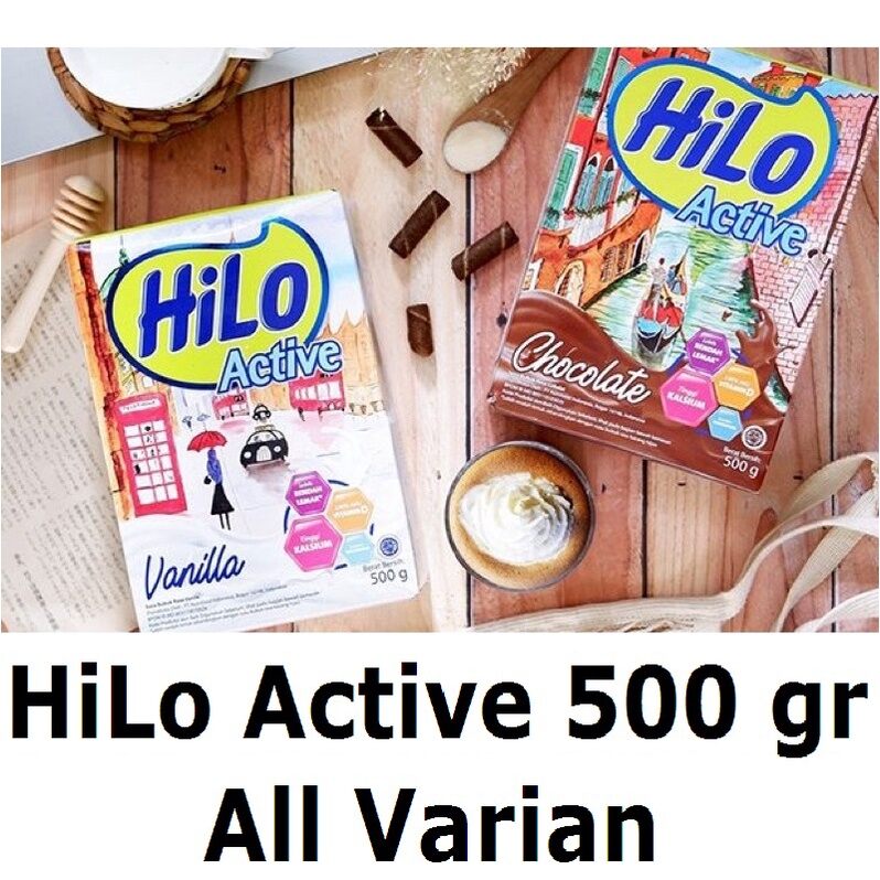 HILO ACTIVE VANILLA / COKLAT 500GR | Lazada Indonesia
