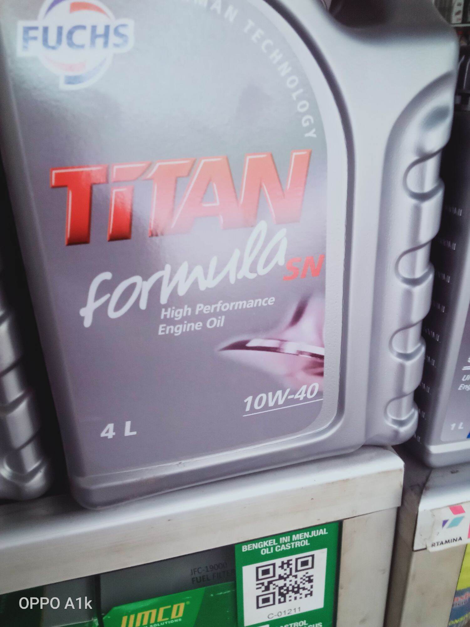 oli fuchs titan 10w-40 | Lazada Indonesia