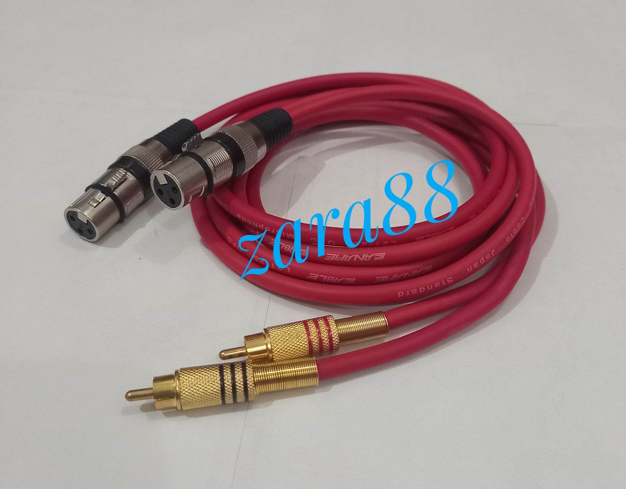 Kabel Audio Soket Canon To Jack RCA 1Set/2pcs(6mtr-9mtr) | Lazada Indonesia