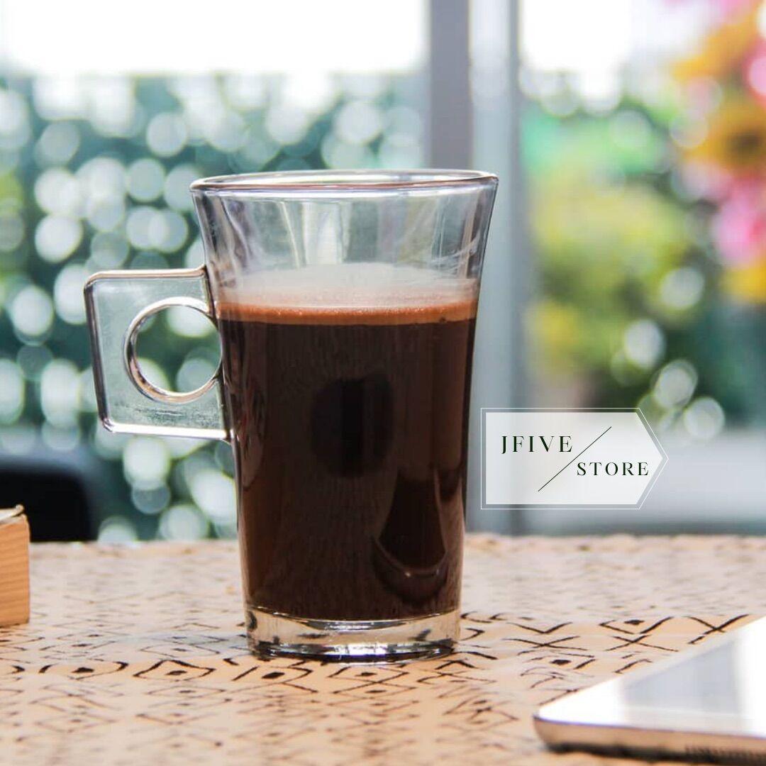 Gelas GAIYO Aesthetic | Gelas Kopi Kaca | Gelas Home Cafe | Gelas ...