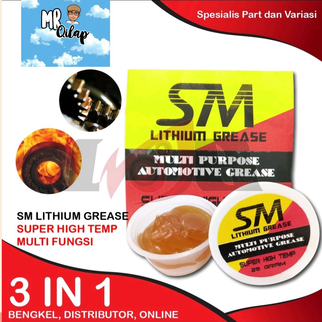 Stempet Grease Gemuk Pelumas Anti Karat CVT SM Motor Mobil Matic ...