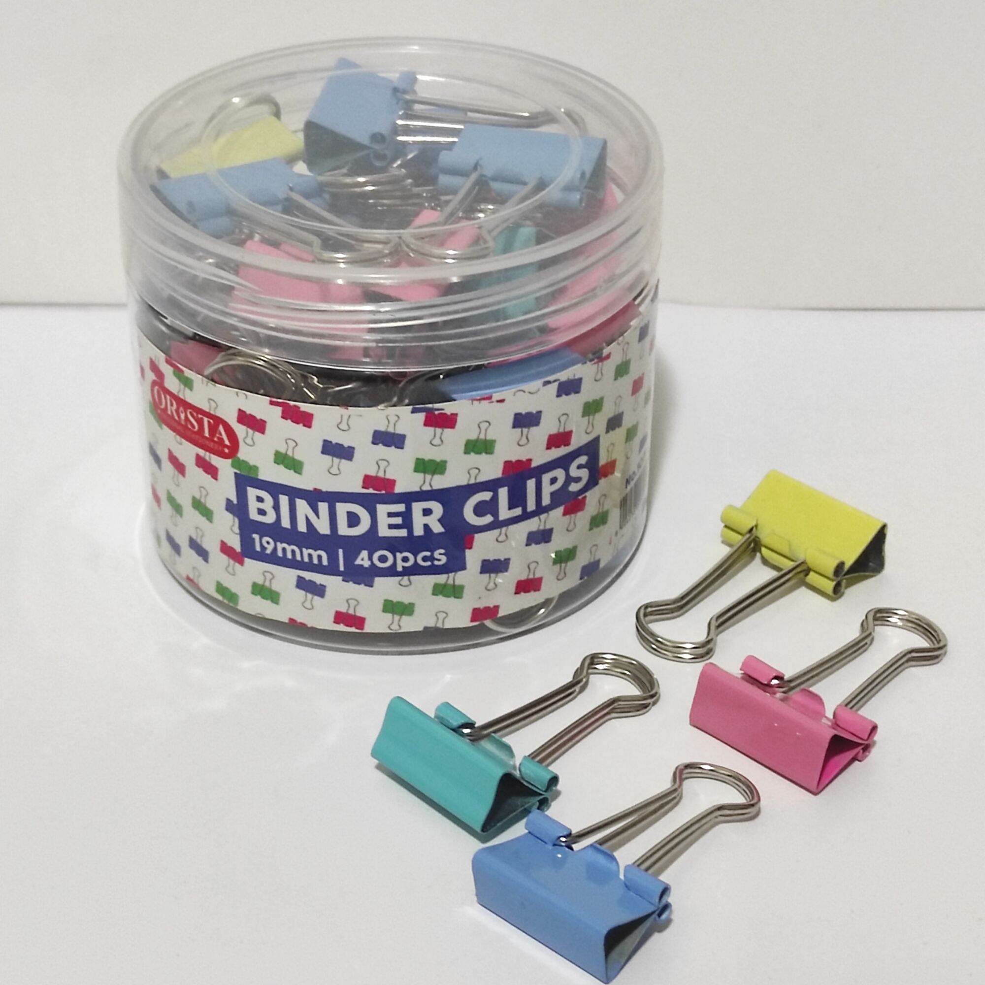 Binder Clips 19mm isi 40 Buah - Binder Clip - Penjepit Kertas 19mm ...
