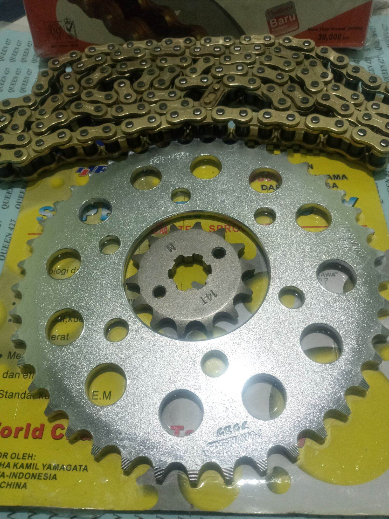 GEARSET PULSAR 200 NS/GIR SET/GIGI TARIK BAJAJ FULSAR PULSAR NS200 NS ...