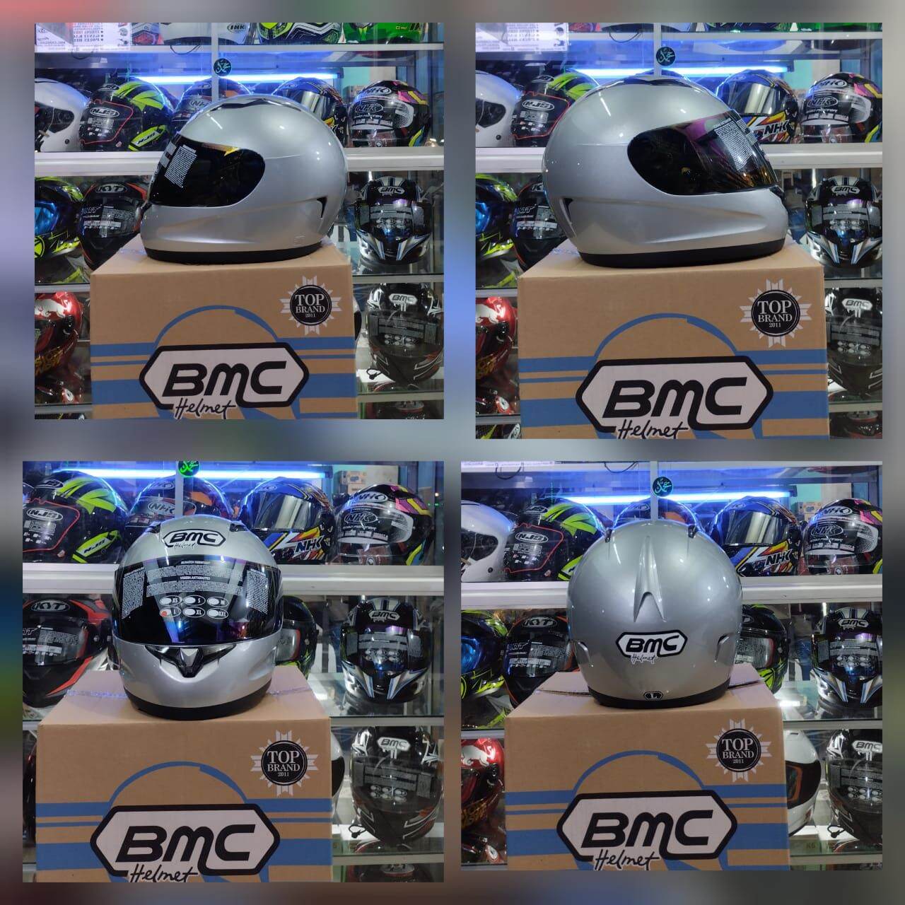 helm bmc full face original | Lazada Indonesia