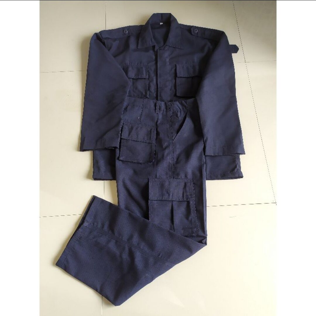SERAGAM PDL BIRU DONGKER | Lazada Indonesia