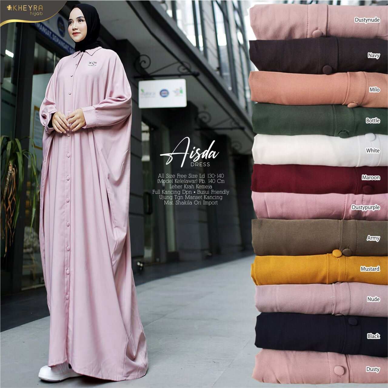 GAMIS POLOS TERBARU GAMIS WANITA DEWASA 2021 KEKINIAN MURAH BAHAN JATUH ...