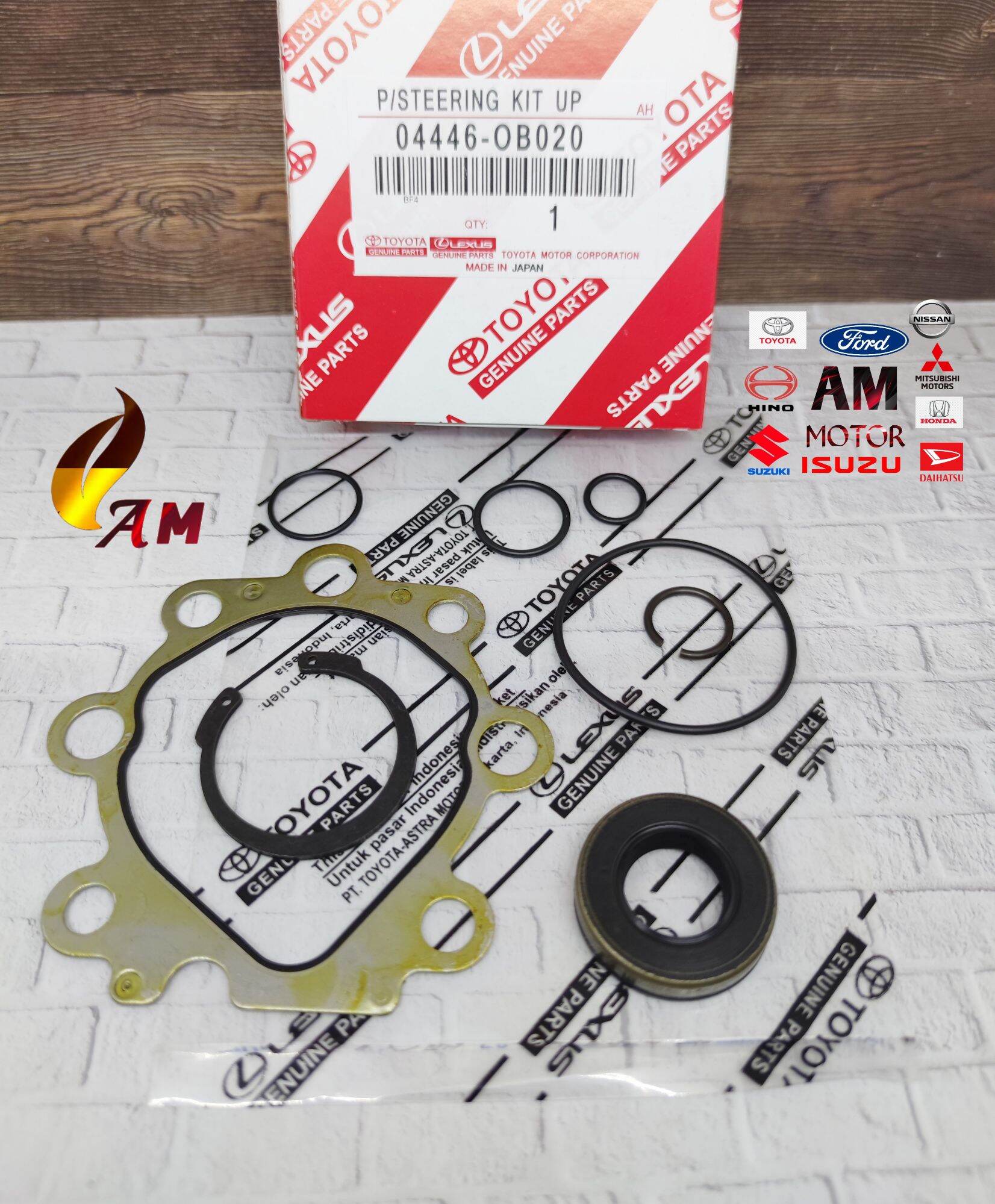 SEAL POMPA POWER STEERING ATAS ATAU SEAL KIT POWER STEERING ATAS TOYOTA ...
