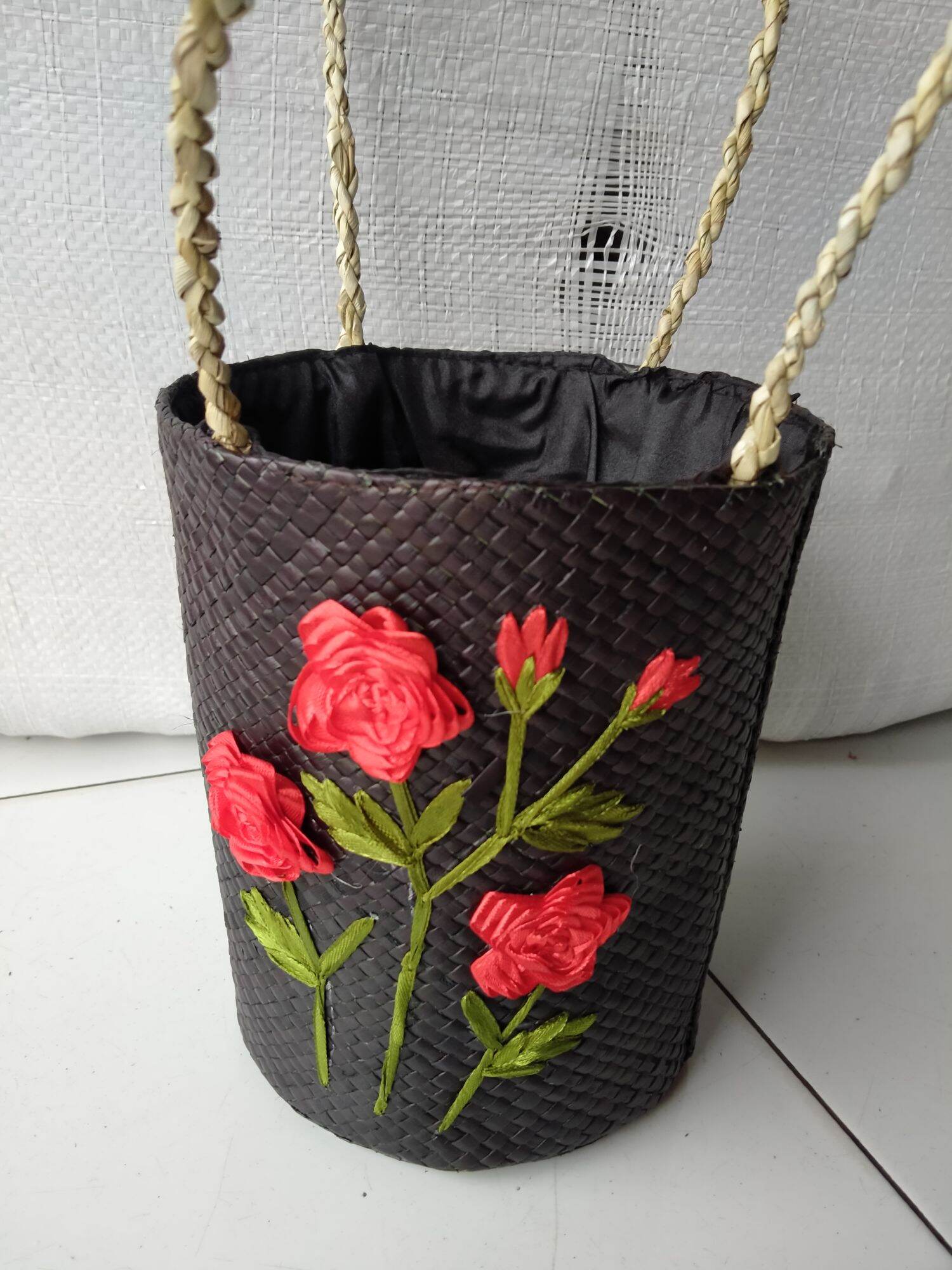 Tas Ember Rara Bakul Rara Pandan Motif | Lazada Indonesia