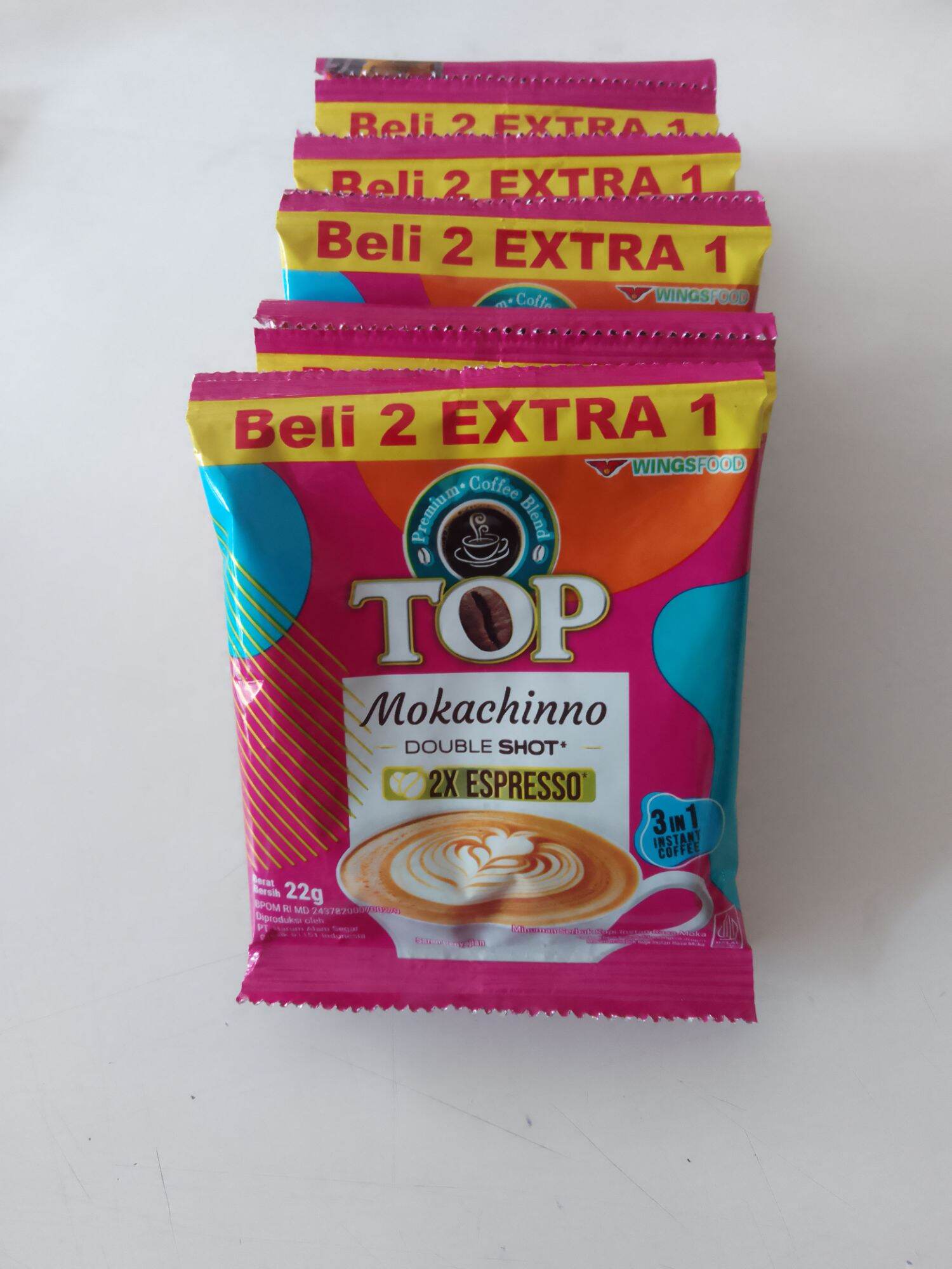 Kopi Top Gula Aren / Susu Gula Aren 1 Renceng isi 15 Sachet | Lazada ...