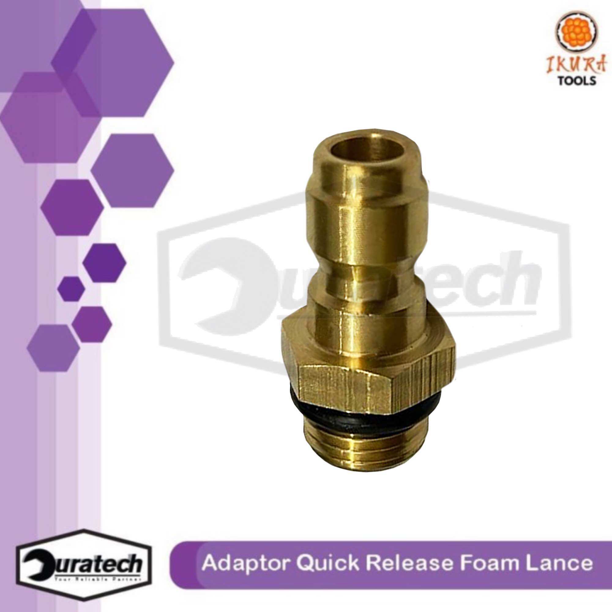 Quick release connector foam lance adaptor quick coupler 1/4 - Quick ...