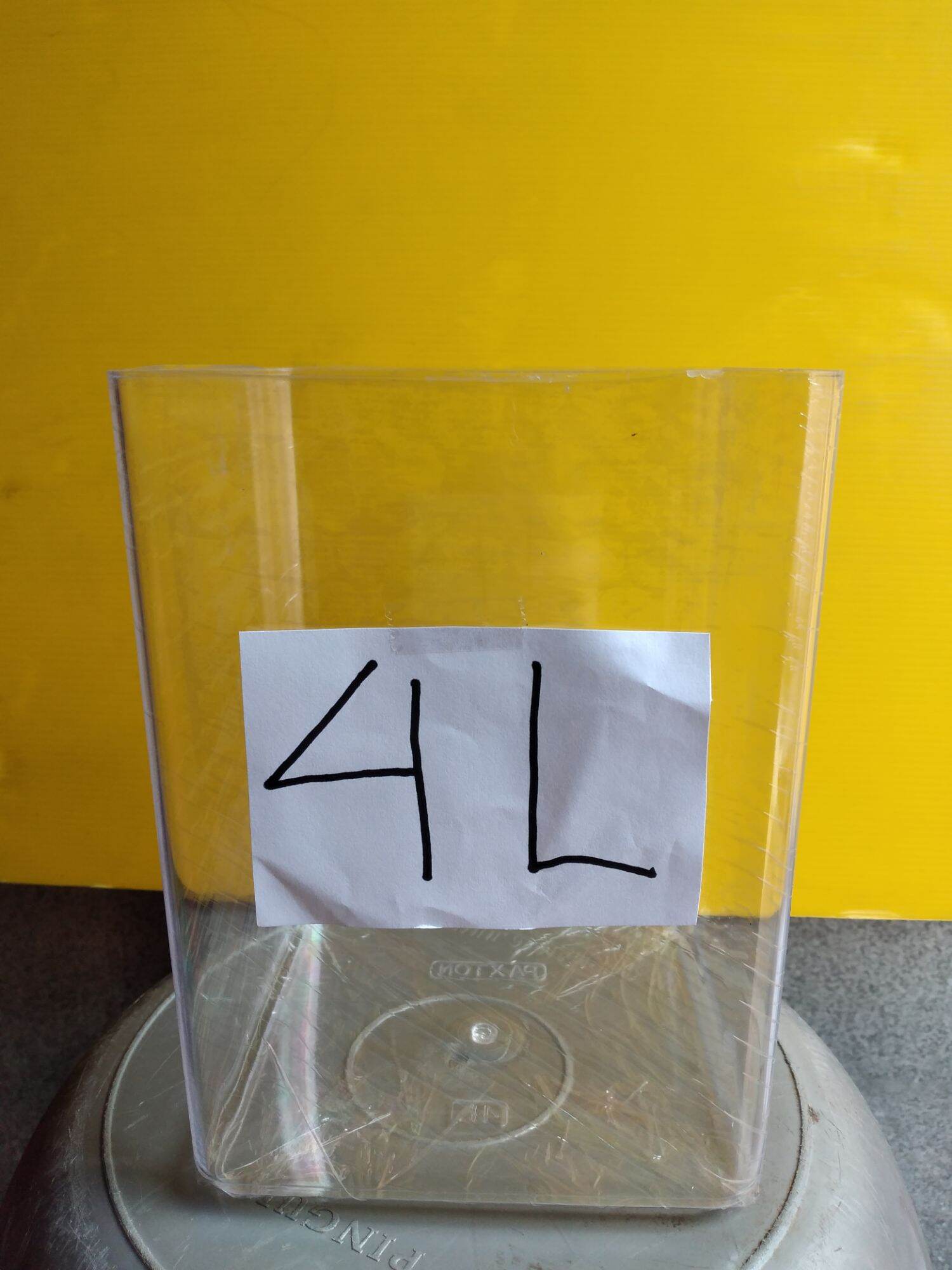 toples akrilik akrilit wadah cupang soliter cupang 4 liter | Lazada ...