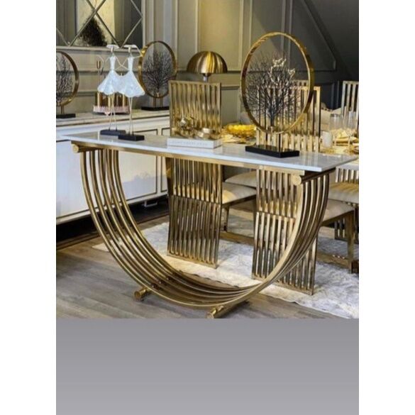 Console table ( Meja konsol ) | meja sisi murah | Meja industrial besi ...