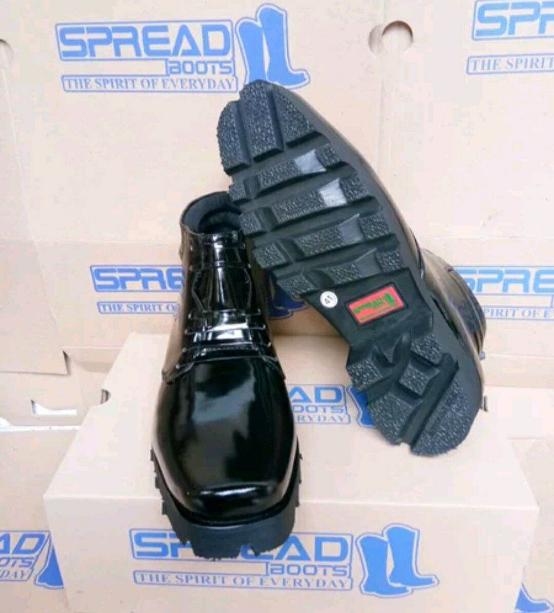 SEPATU PDH SPREAD KULIT KILAP ASLI EXCLUSIVE ORIGINAL | Lazada Indonesia