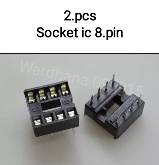 (2.pcs) Soket ic 8 pin Socket ic 2x4 pin #2.pcs | Lazada Indonesia
