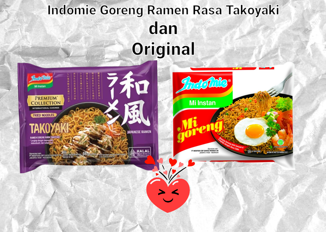 amie Instant Indomie Ramen Goreng Rasa Takoyaki dan Original | Lazada ...