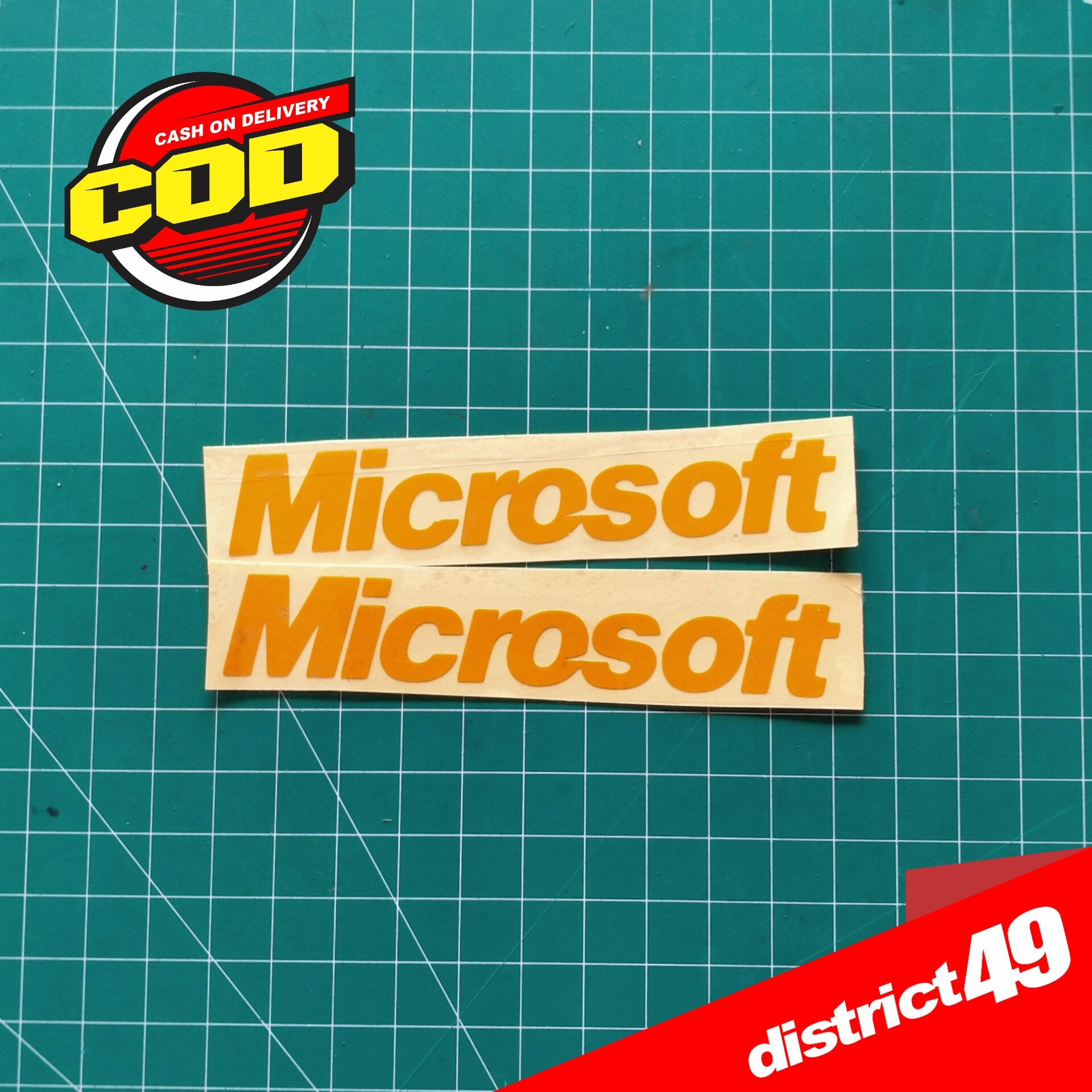 Cutting sticker Microsoft logo - Stiker cutting Microsoft logo - Stiker ...