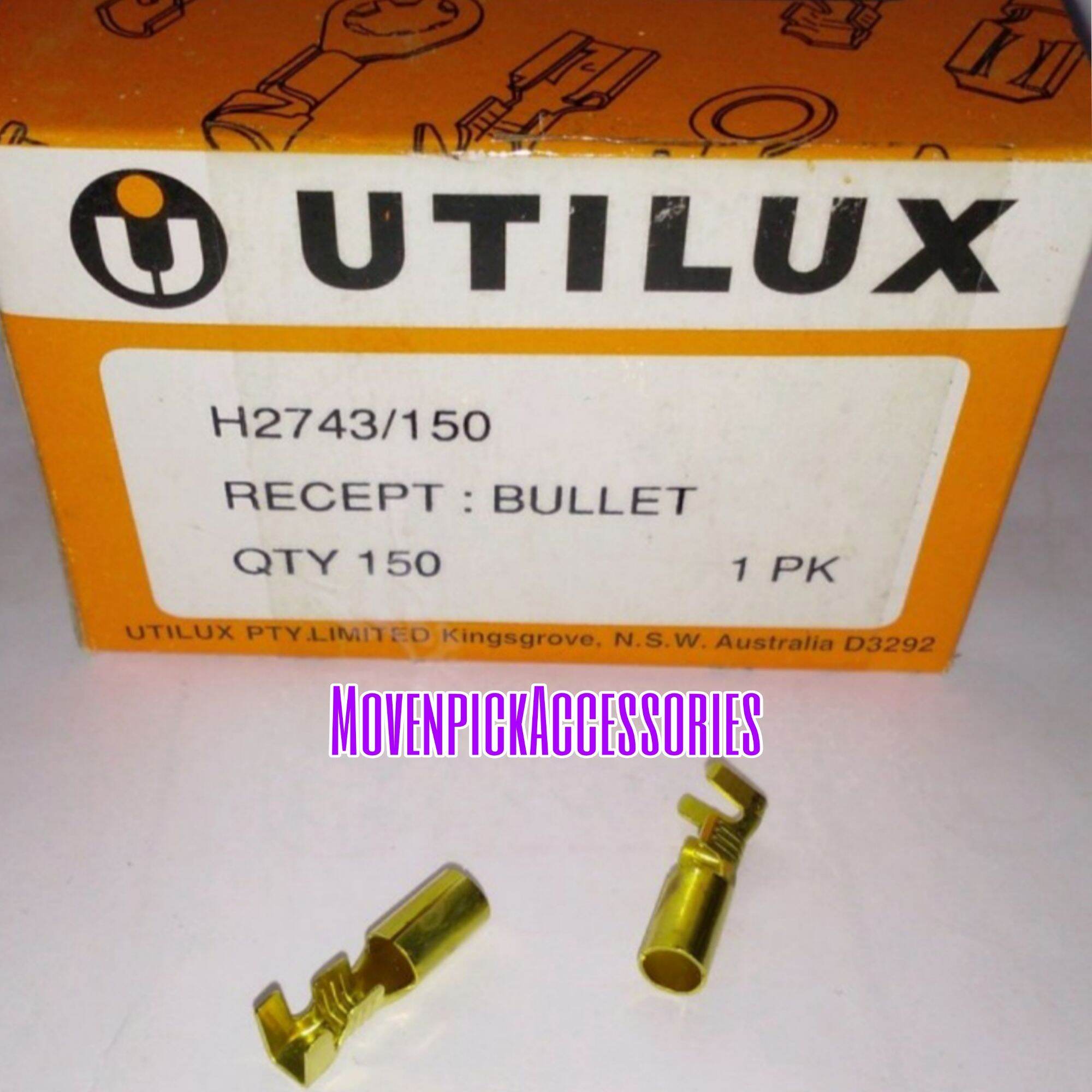 TERMINAL - SKUN UTILUX BULAT FEMALE H2743 ORIGINAL - HARGA 10 PCS ...