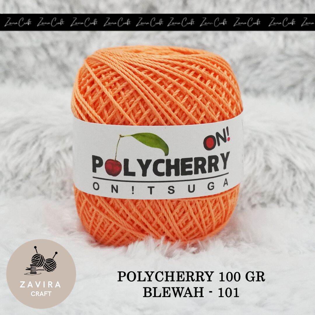 BENANG RAJUT POLYCHERRY ONITSUGA 100 GR - SERI COKLAT | Lazada Indonesia