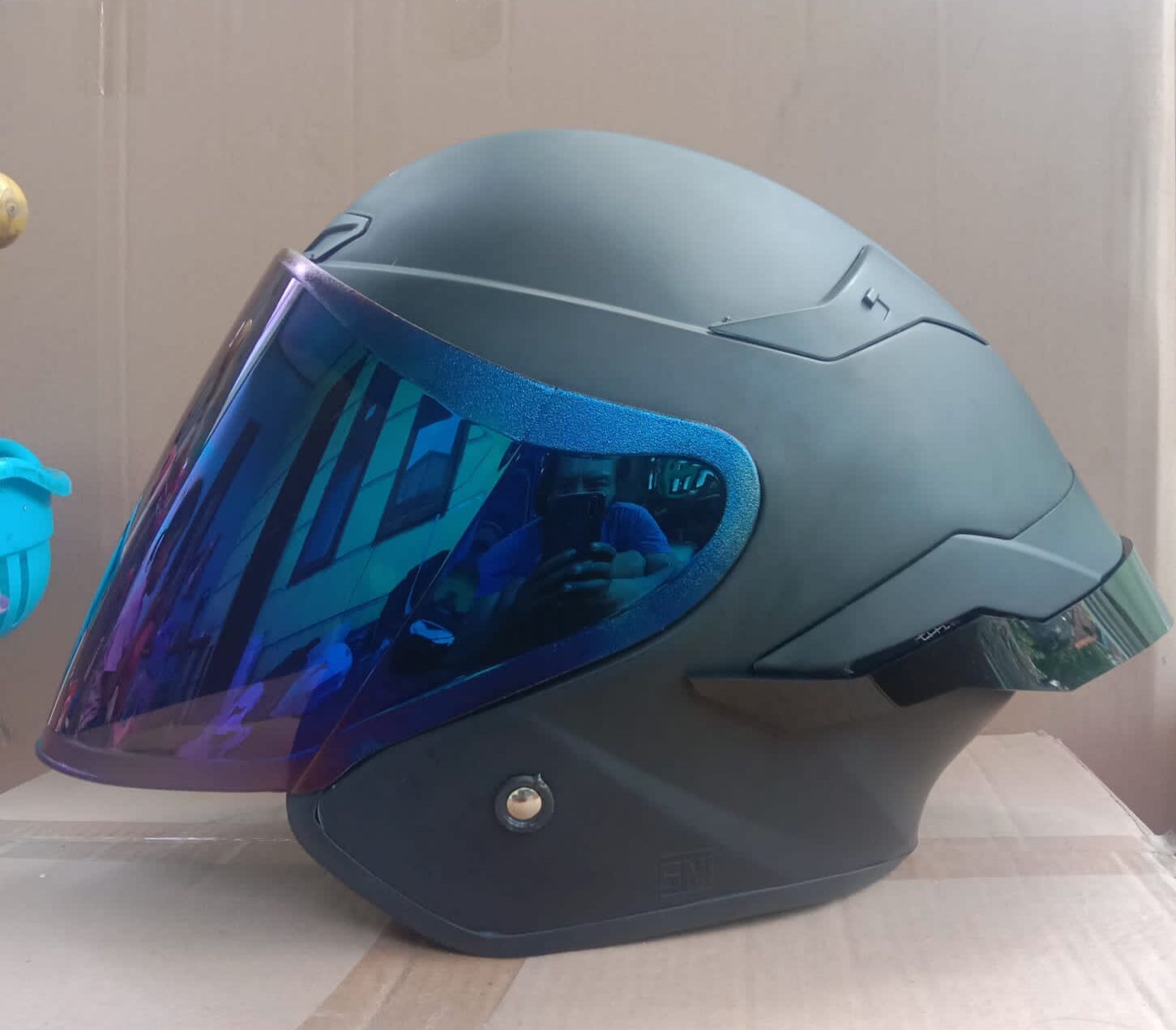 helm arl model ttc kairoz hitam dop paket ganteng kaca iridium plua ...