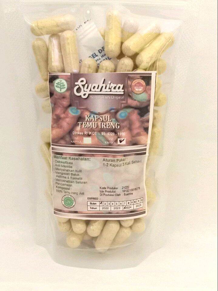 KAPSUL KUNYIT HITAM ATAU TEMU HITAM, ISI 100 KAPSUL | Lazada Indonesia