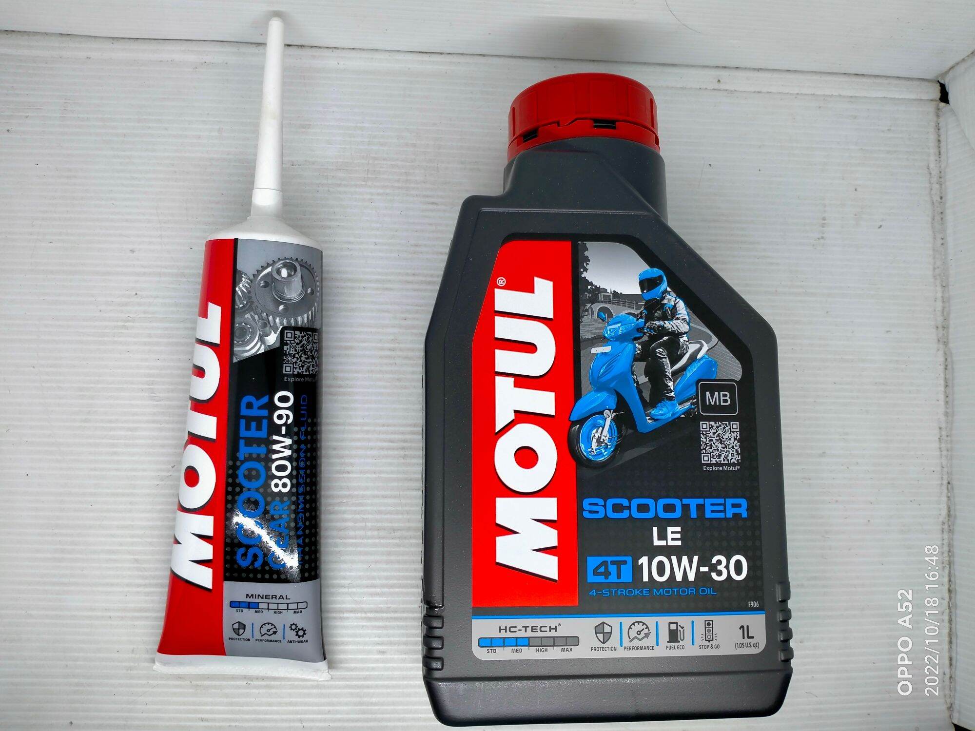 motul matic scooter le 1 L plus oli gardan/ gear oli mesin motor matic ...