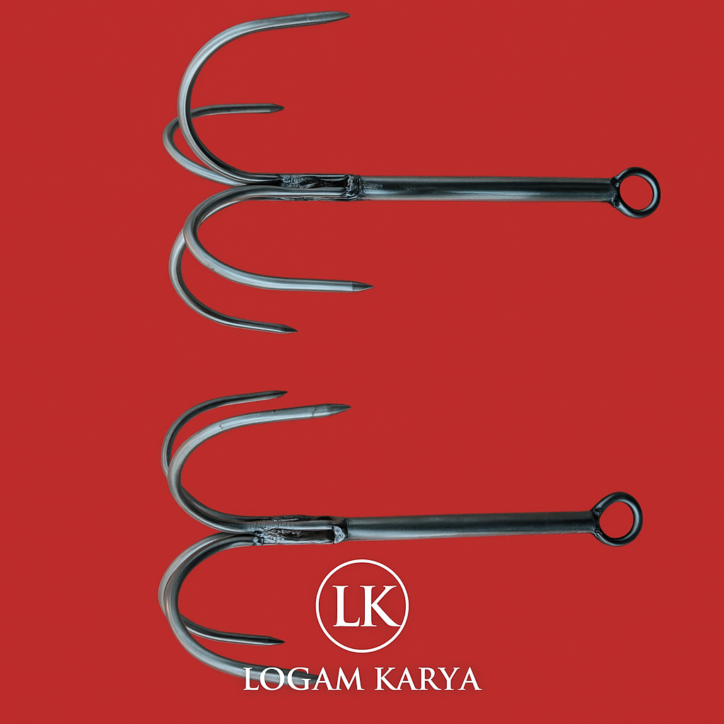 jangkar lempar stainles cabang 3 & 4 panjang 30 cm bahan 8mm batang 16 ...