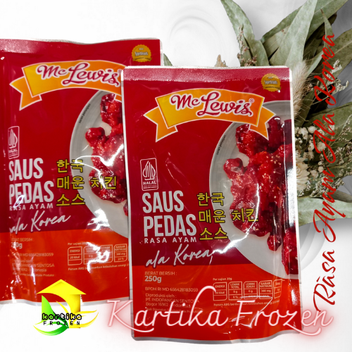 MC LEWIS SAOS PEDAS RASA AYAM ALA KOREA 250 GR | Lazada Indonesia