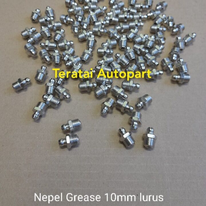 Nepel Grease Nepel Gemuk 10mm Lurus Universal Bergaransi 1PC | Lazada ...