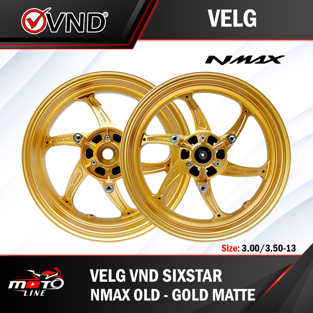 VELG VND SIX STAR NMAX OLD RING 13 | Lazada Indonesia