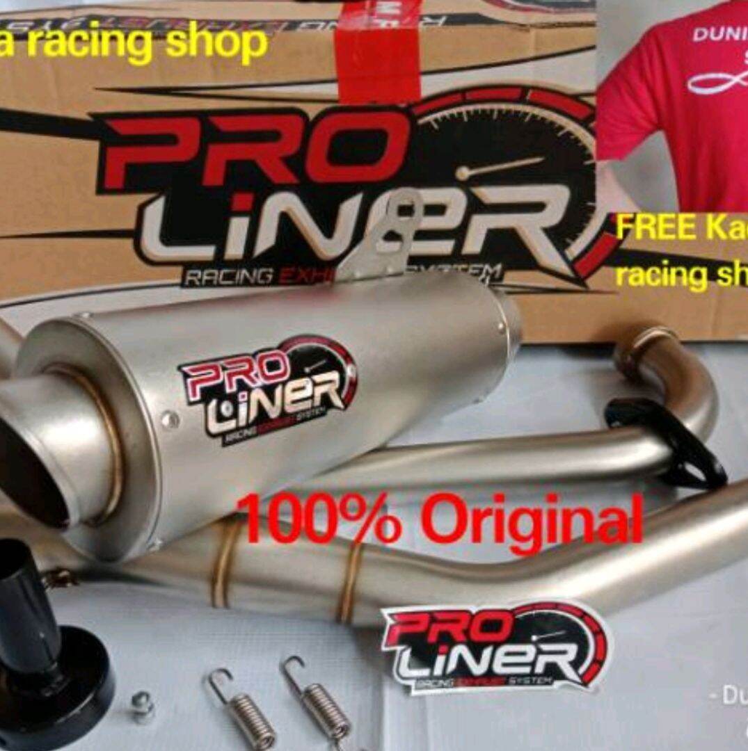 Knalpot Proliner TR 1 R Pro Liner TR-1 R Long MX King 150 - Jupiter MX ...