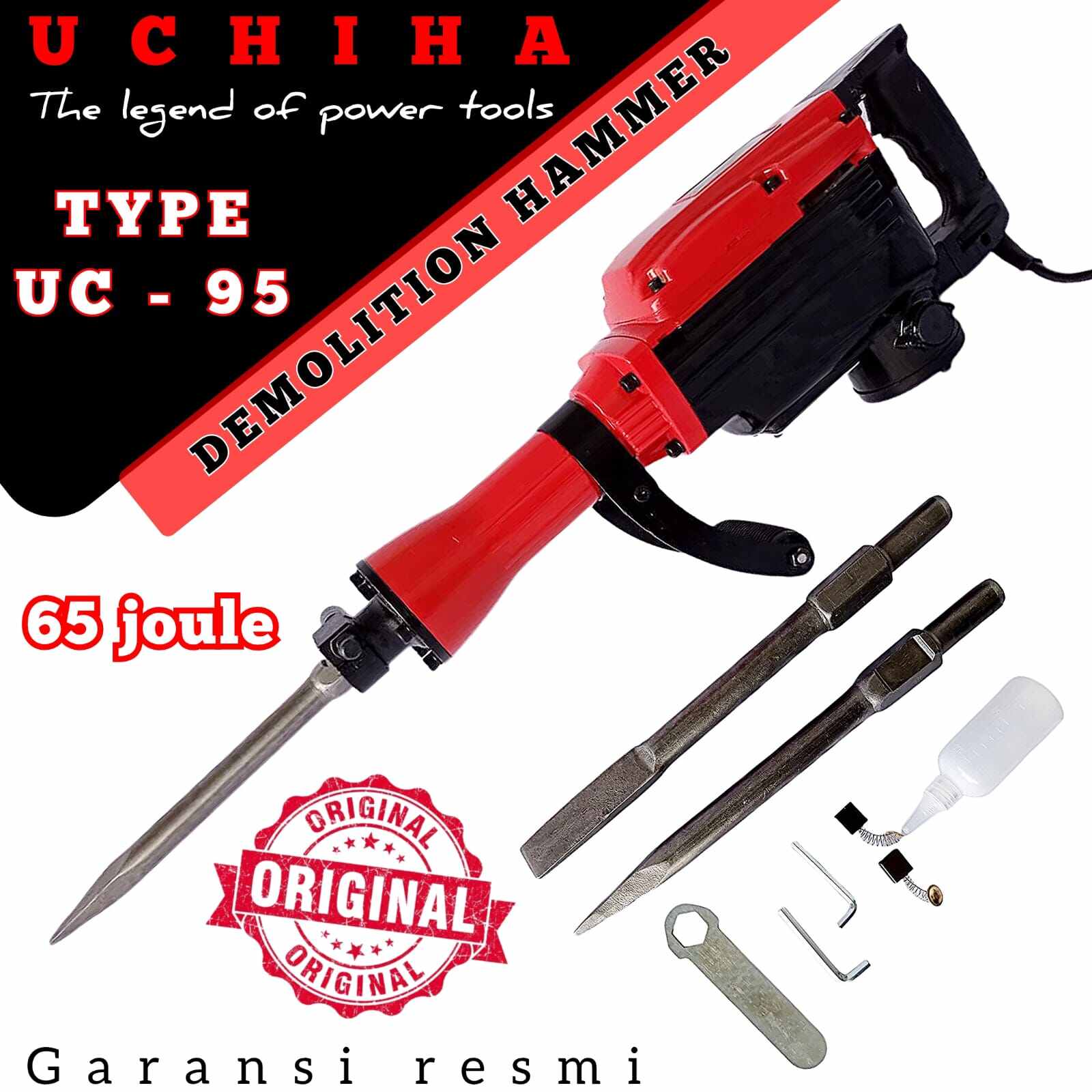 MESIN JACK HAMMER BOBOK ASPAL UCHIHA Type UC-95 | Lazada Indonesia