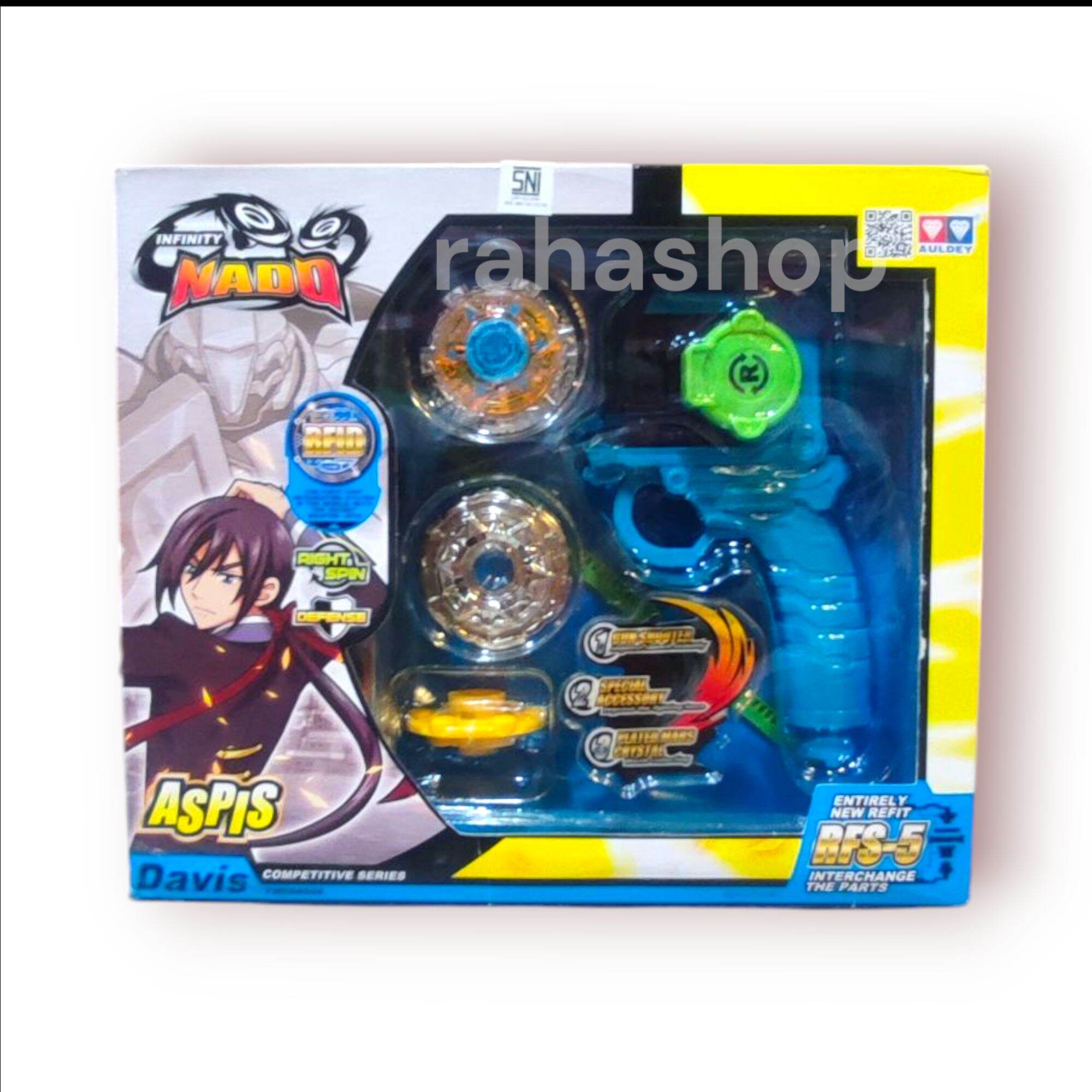 Gasing Petarung infinity Nado Kompetitif Series Gasing Metal | Lazada ...
