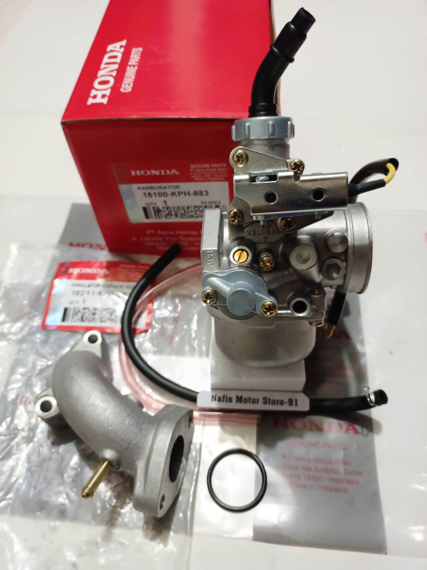 Karburator Karbu KPH+Manipul Honda Supra X 125 Karisma Kirana | Lazada ...