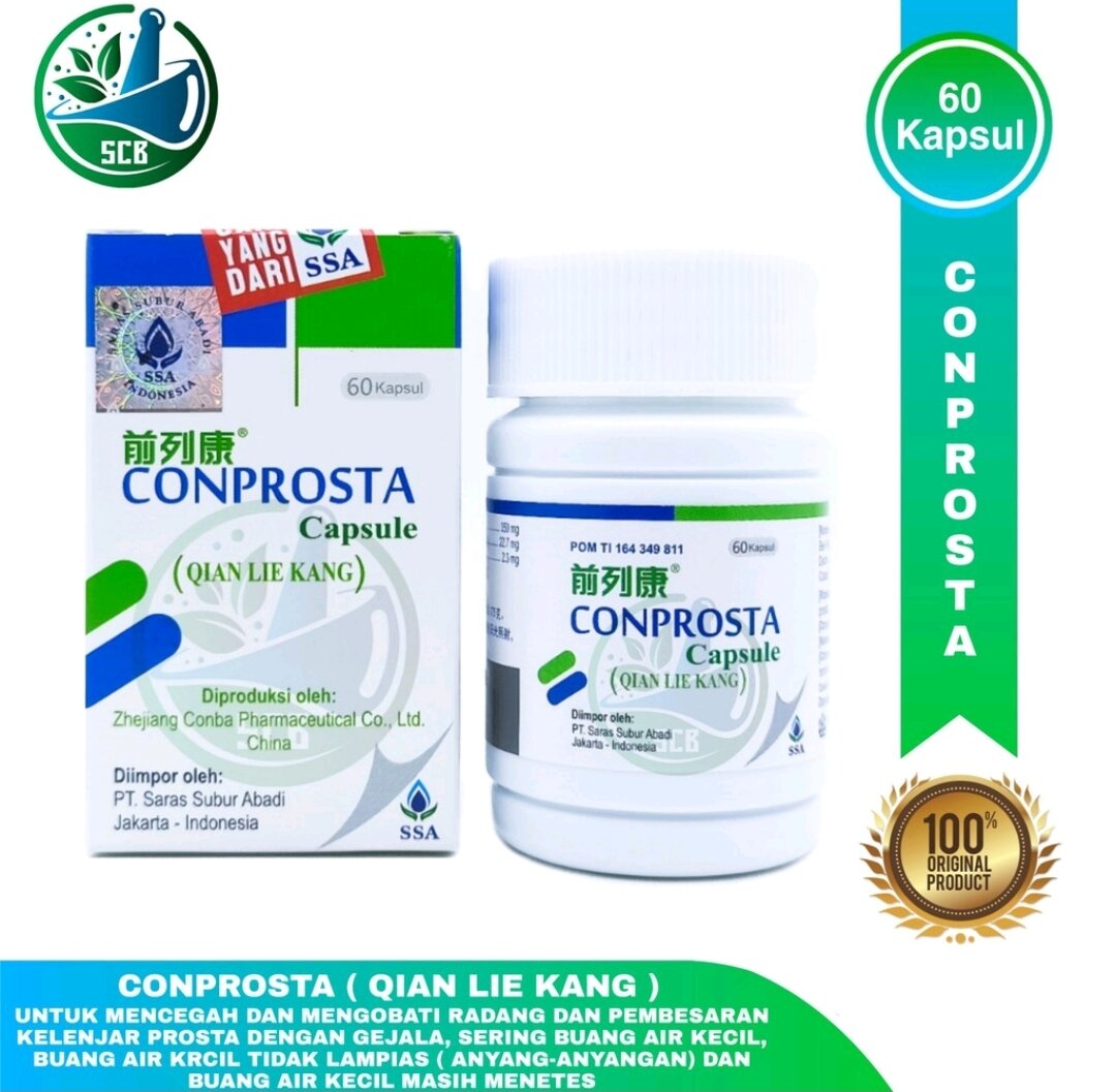 Conprosta Capsule (Qian Lie Kang) - Untuk Prostat | Lazada Indonesia