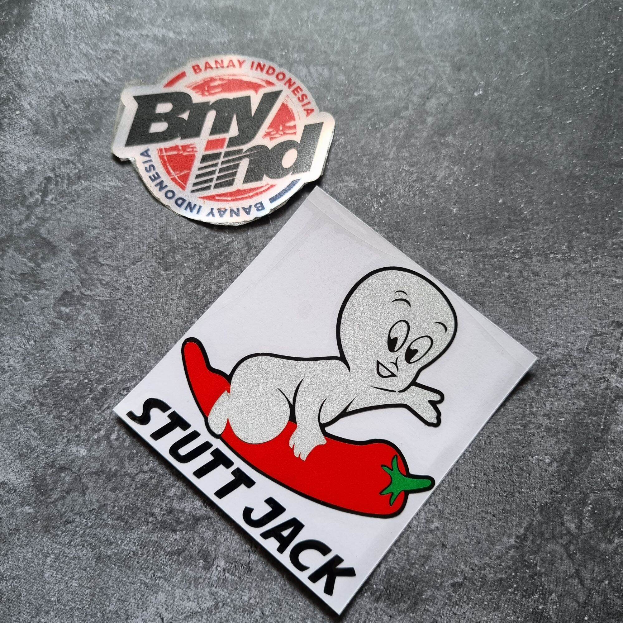 Sticker Stiker STUTT JACK cutting | Lazada Indonesia