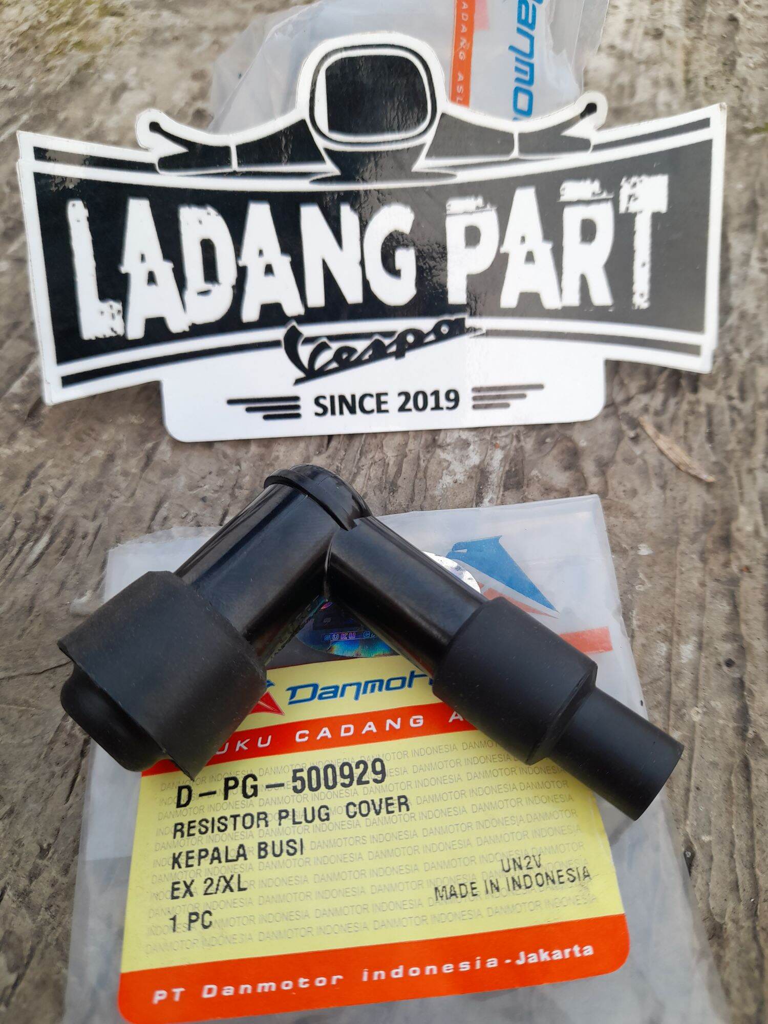 cangklong padudan busi vespa original danmotor | Lazada Indonesia