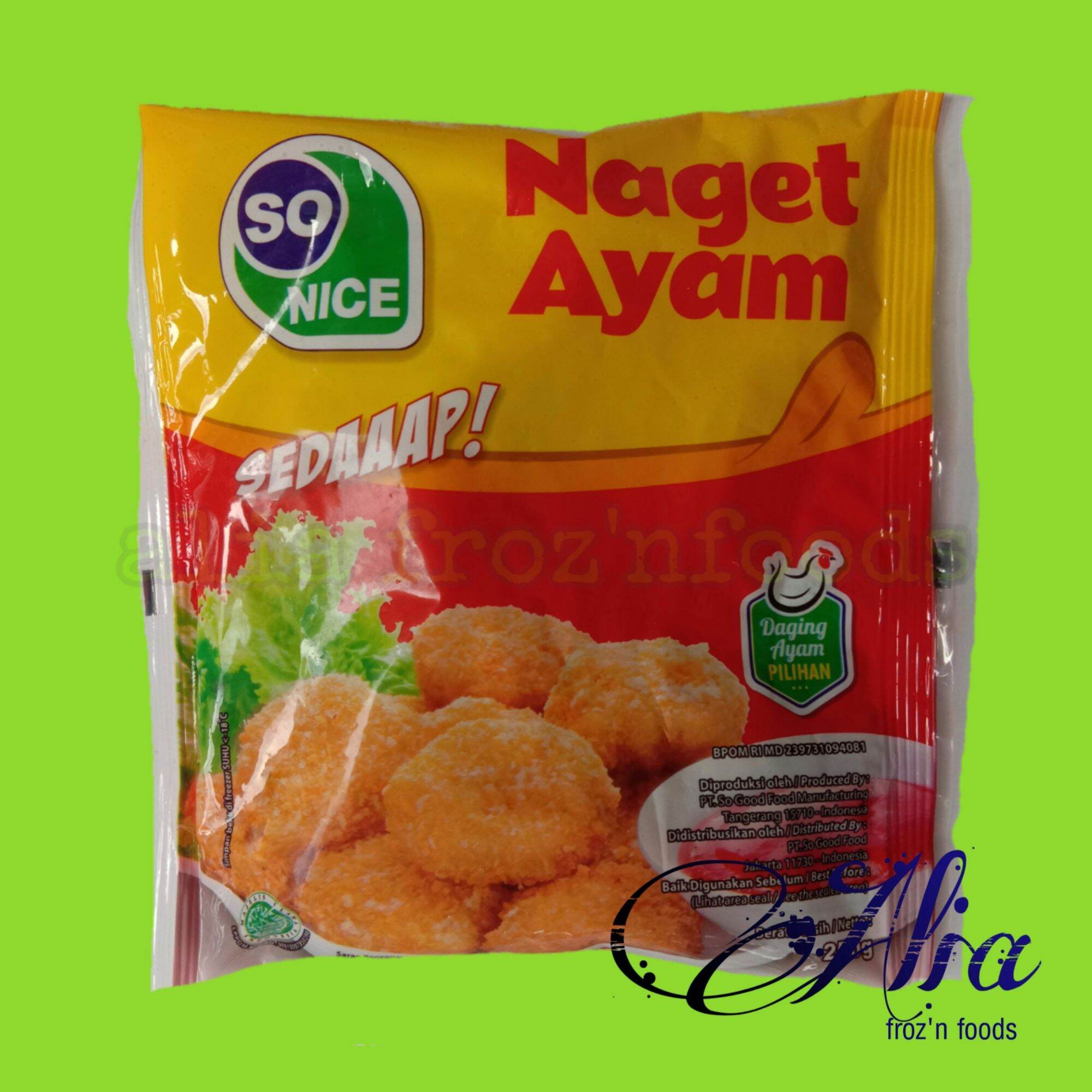 Sonice Chicken Nugget 250g | Lazada Indonesia