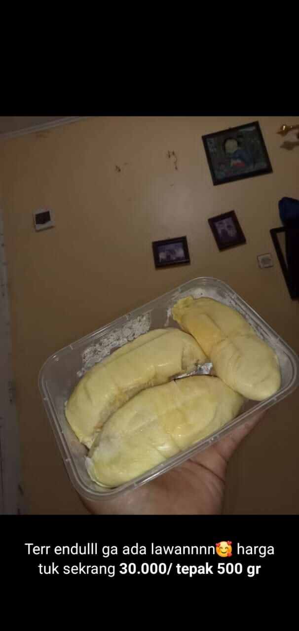 DURIAN KUPAS MANIS KEMASAN 500GR | Lazada Indonesia