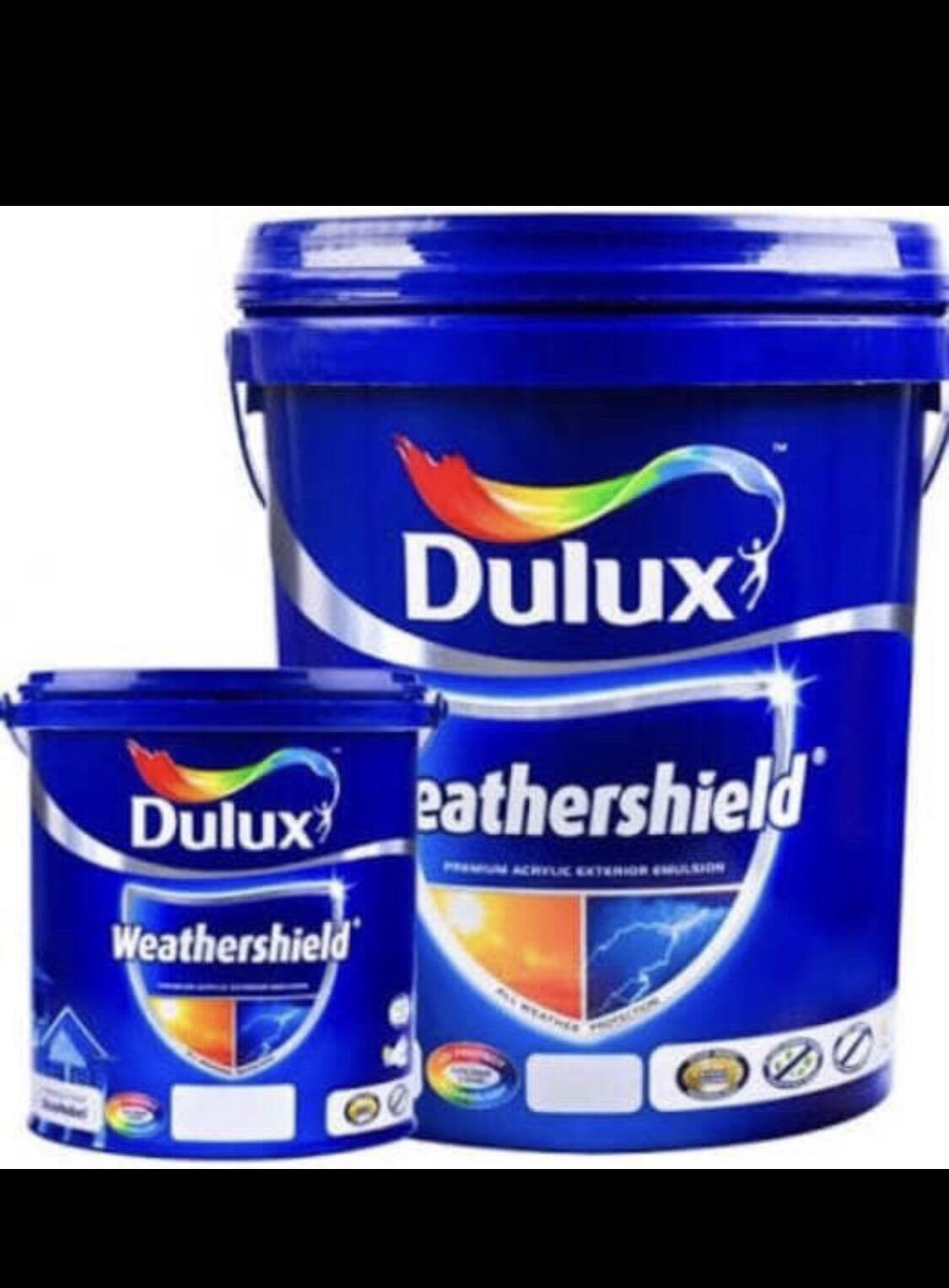 Dulux Weathershield Brilliant White 20 Liter Cat Tembok Exterior