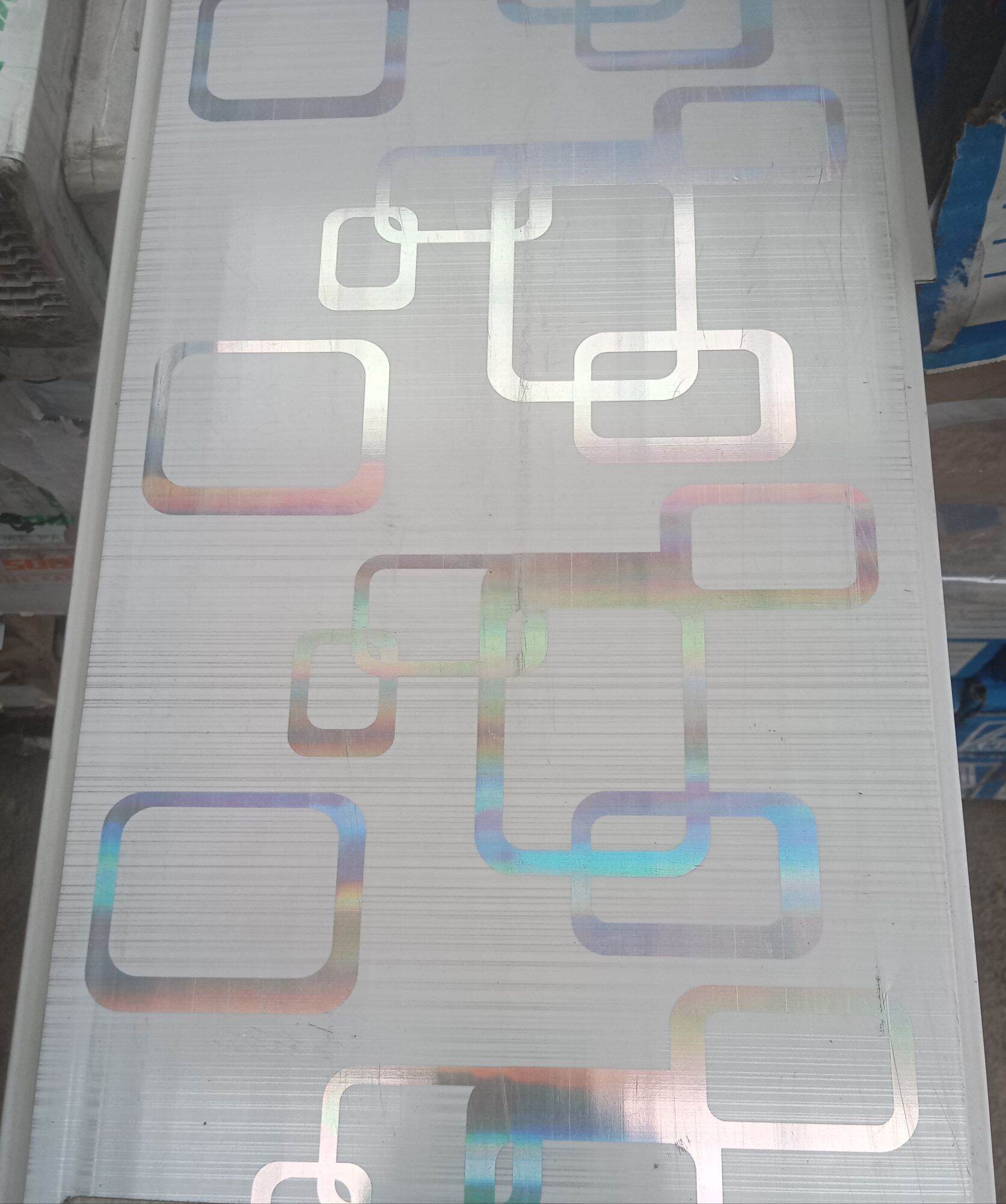 PLAFON PVC UKURAN 4 meter x 20cm Langit-langit rumah plafon pvc ...