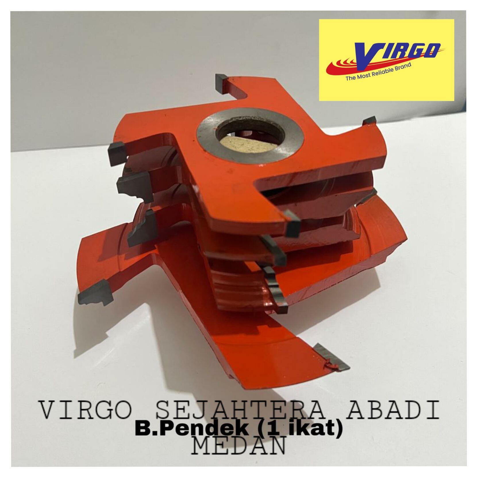 4 MATA PISAU PROFIL ROUTER DUDUK BUNGA PENDEK SPINDLE PINTU KAYU 4 PCS ...