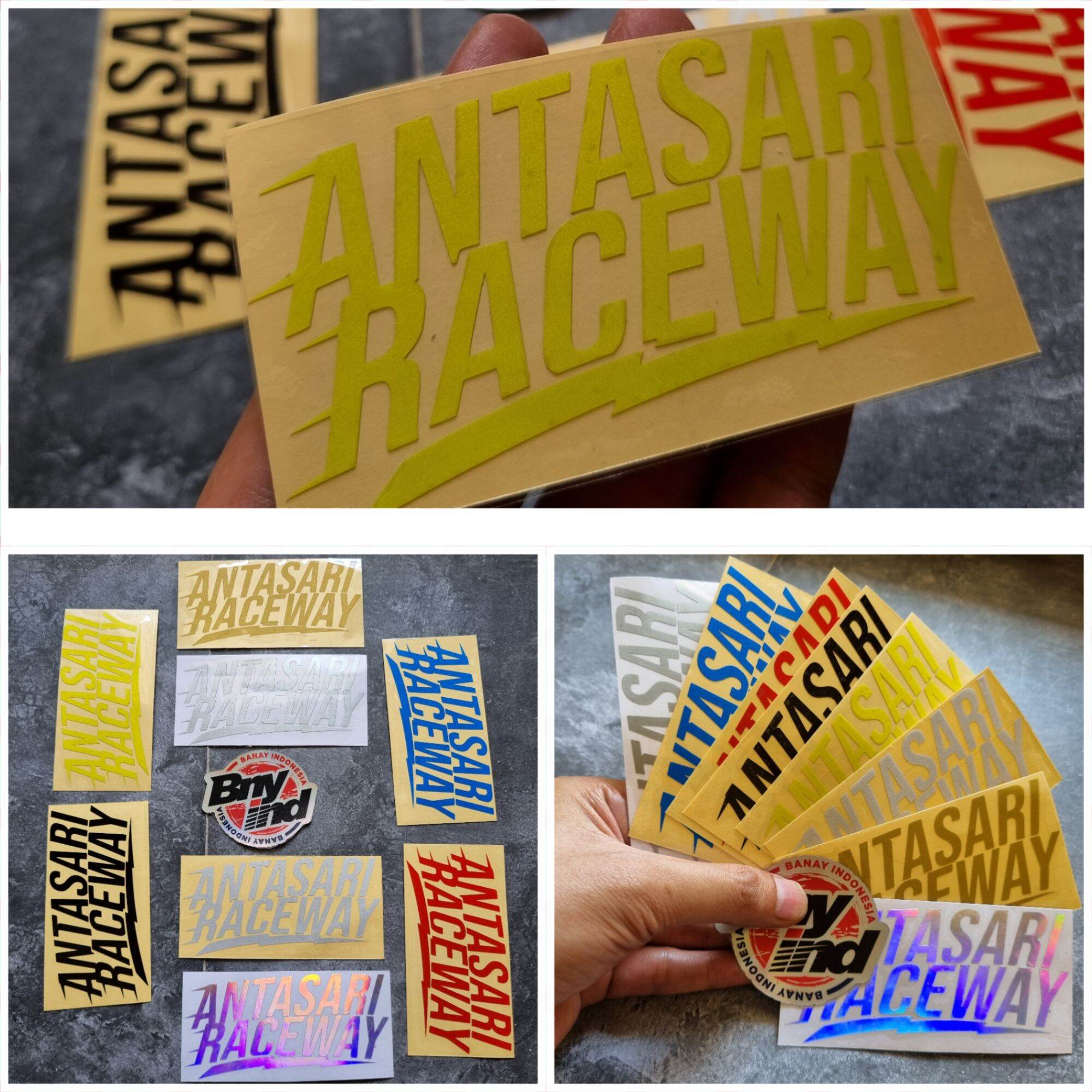 STICKER STIKER ANTASARI RACEWAY CUTTING | Lazada Indonesia
