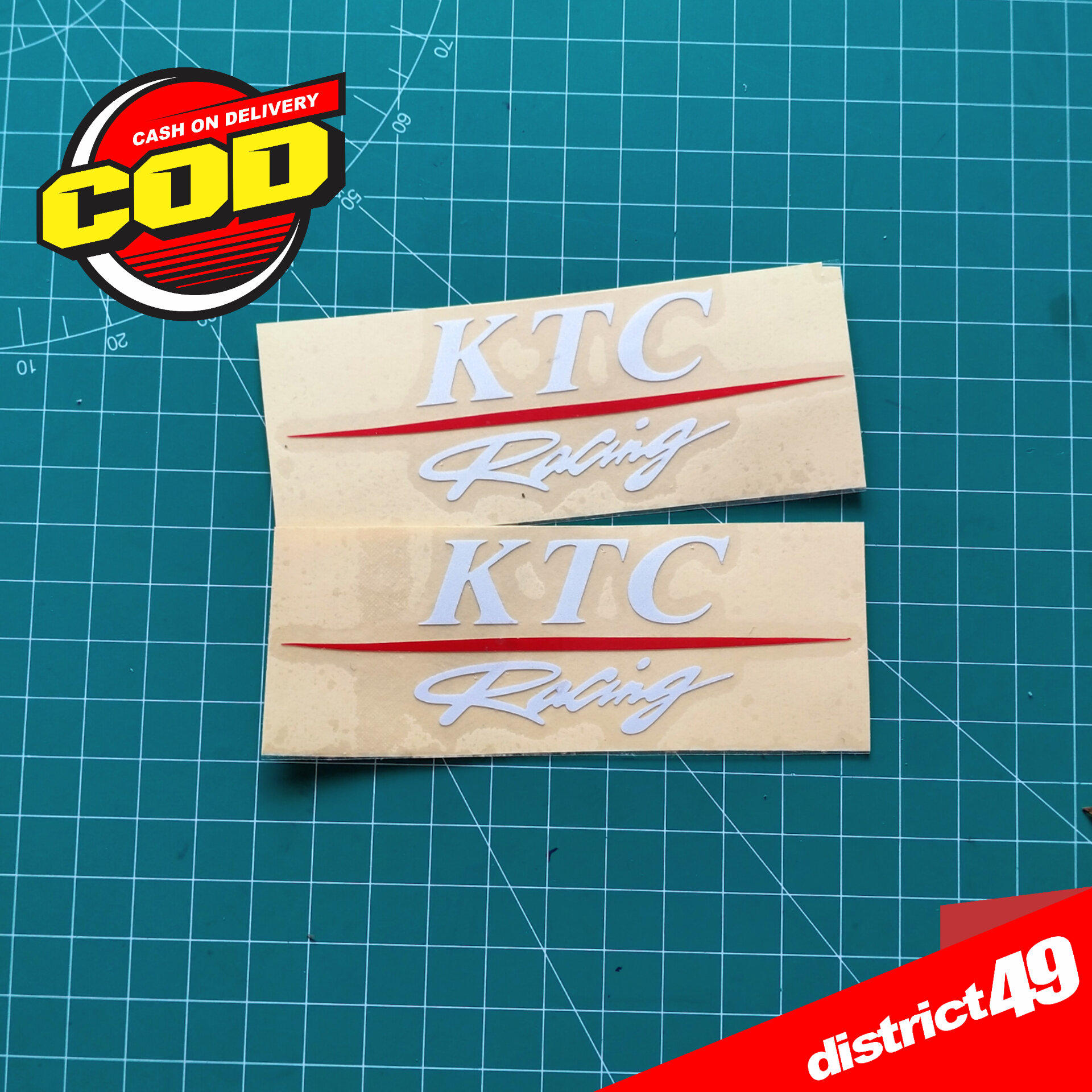 Cutting sticker KTC Racing Logo - Sticker cutting KTC Racing Logo ...