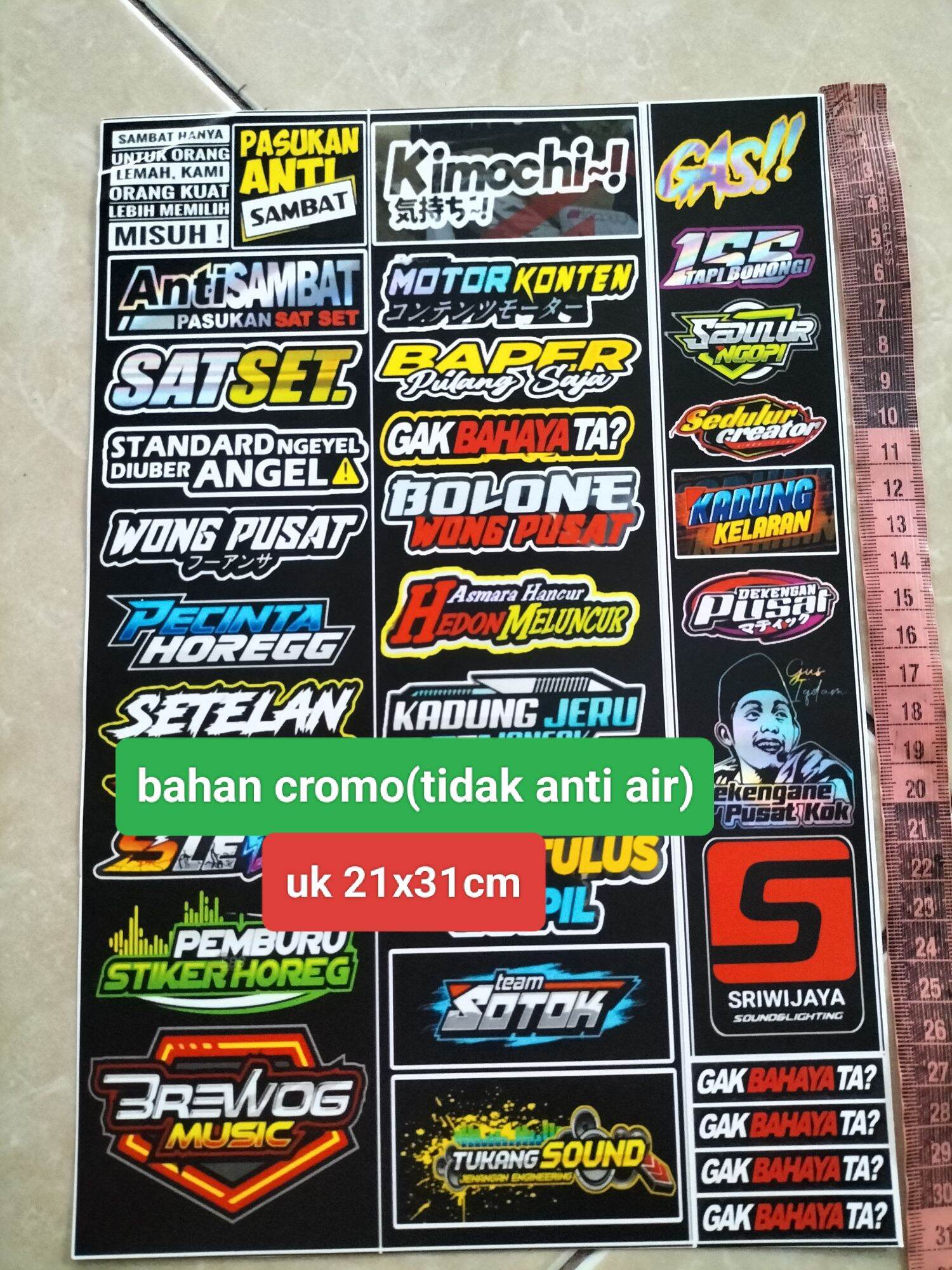STIKER KATA KATA | STIKER KATA KATA VIRAL | STIKER PACK | STIKER 1 ...