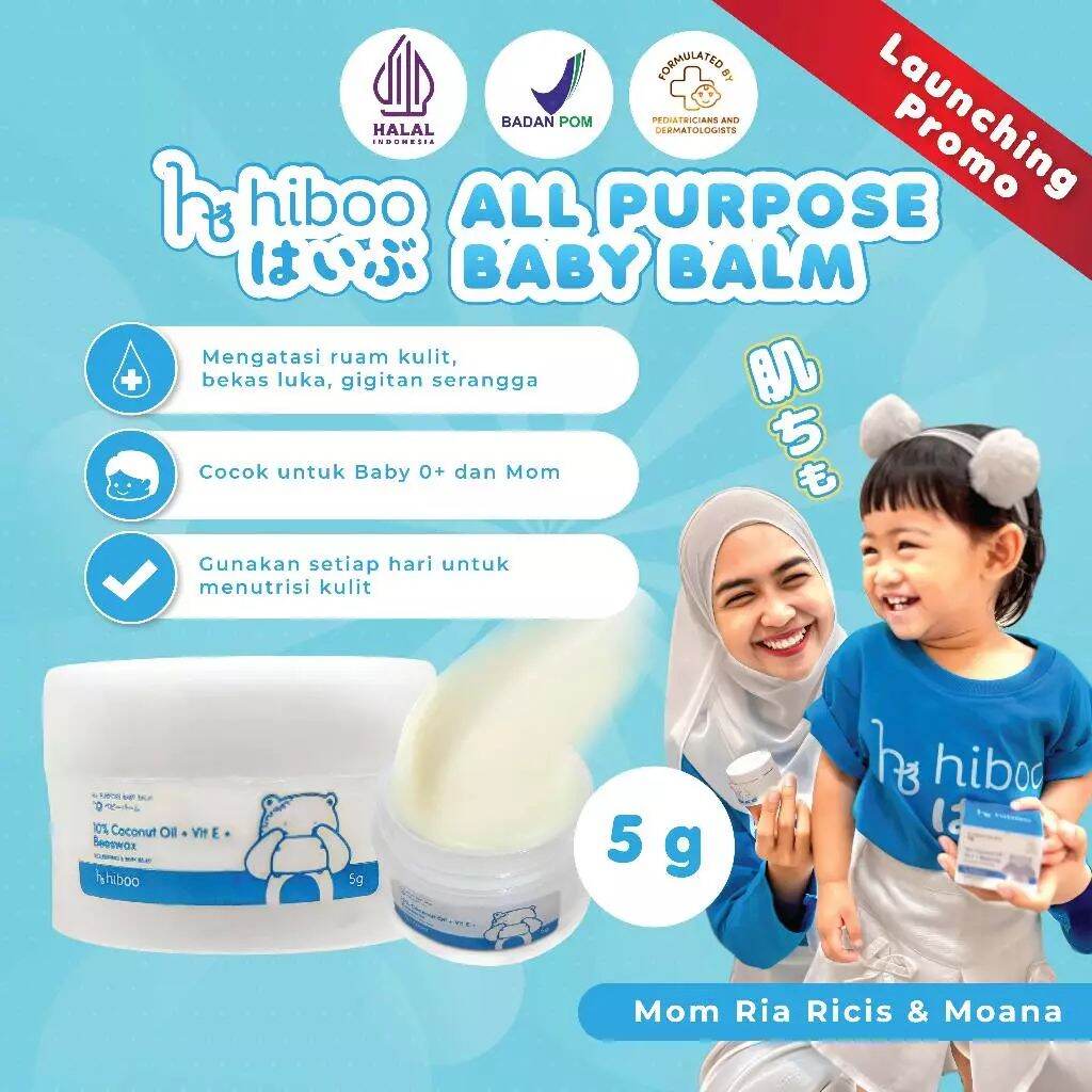 Hiboo All Purpose Baby Balm 5g Menghilangkan Gatal gatal Kemerahan Ruam ...