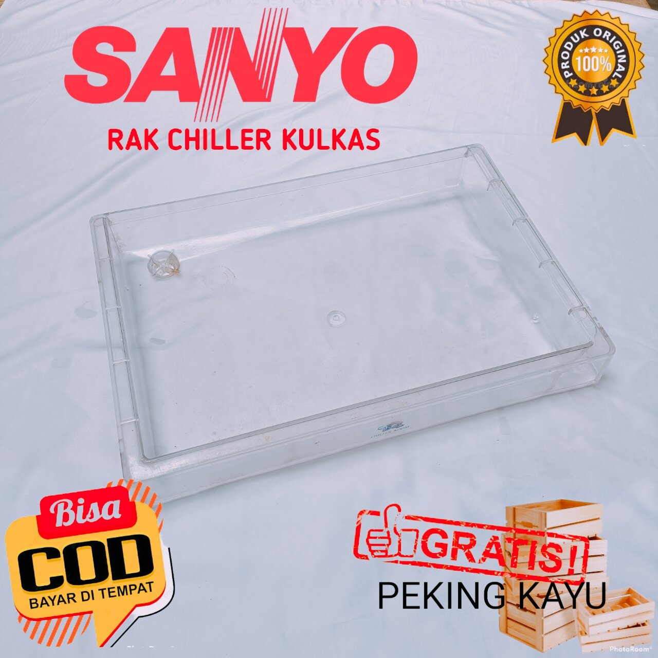RAK CHILLER KULKAS SANYO 1 PINTU ORIGINAL | Lazada Indonesia