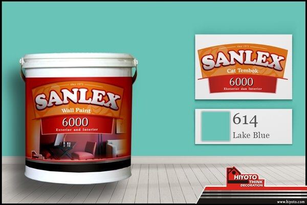 cat tembok sanlex 5 kg yang sudah terbukti kwalitas nya | Lazada Indonesia